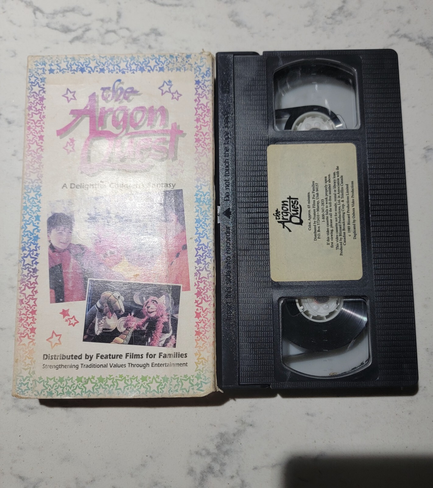 The Argon Quest VHS. children’s . 1989 Rare! Vintage | eBay