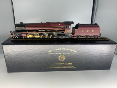 HORNBY R2215 LMS PRINCESS ELIZABETH GOLD 18k SPECIAL LTD ED. BOXED 00 ...