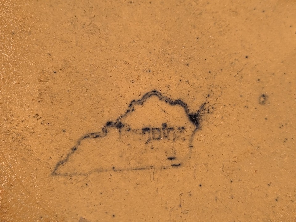 Antique ‘Genuine Bybee’ three-handle Arts and Crafts pottery vase ...