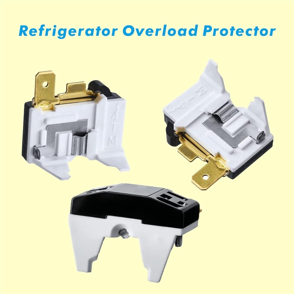 Refrigerator Starter Relay QP2-4.7 PTC Starter 3Pin and Refrigerator ...