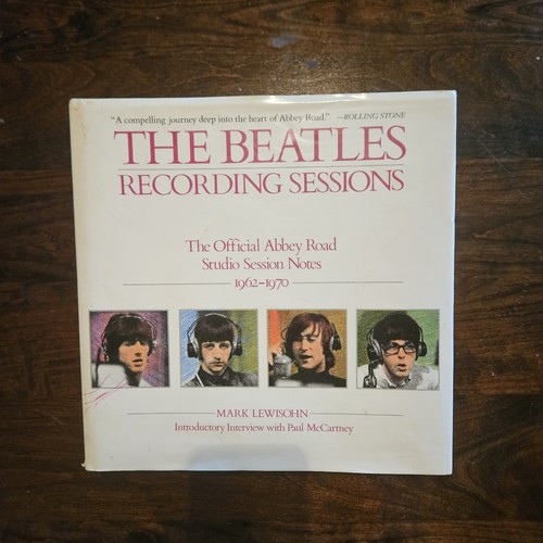 The Beatles Recording Sessions 1962-1970 HC Book M. Lewisohn 1989 | eBay