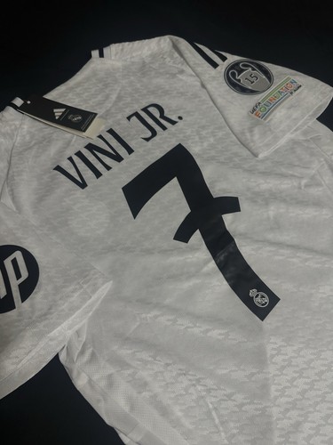 24/25 Player Issue Real Madrid Home Kit w/ Vini Jr #7 | eBay