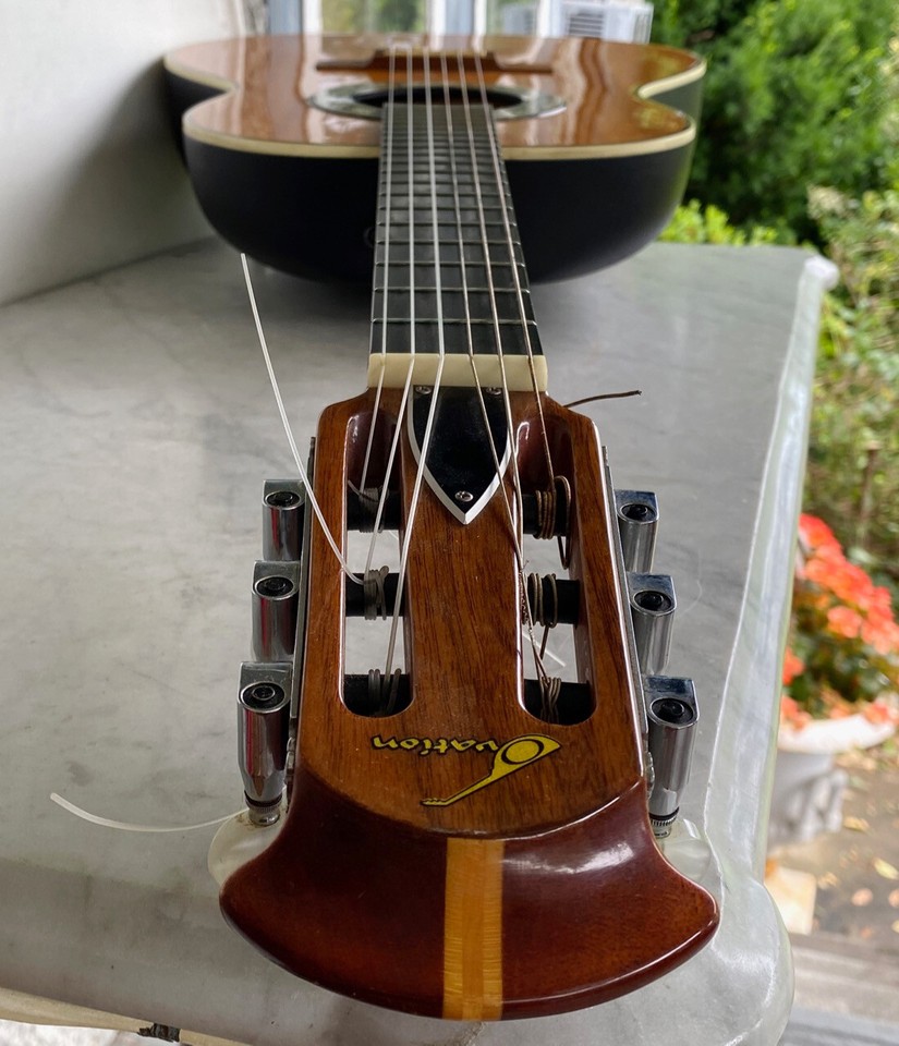 OVATION Balladeer Classical Acoustic Guitar. Nylon Strings Model 1124-4 ...