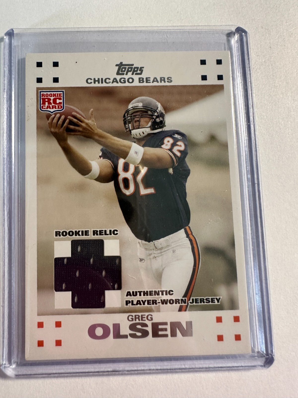 K120,798 - 2007 Topps Exclusive Rookies Jerseys #9 Greg Olsen | eBay UK