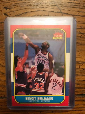 Benoit Benjamin 1986 Fleer Basketball (One Card) (0445) | eBay