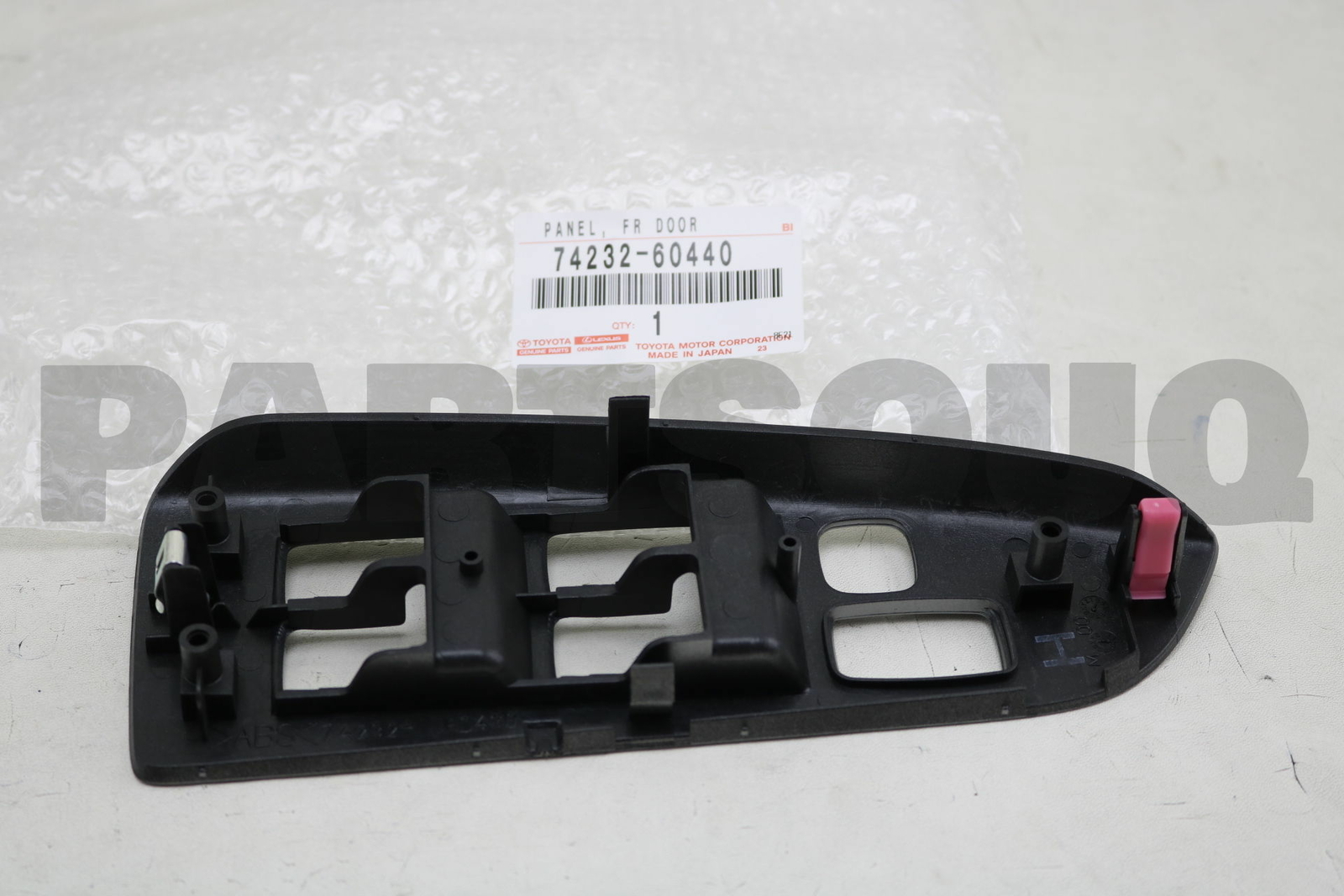 7423260440 Genuine Toyota PANEL, FRONT ARMREST BASE, UPPER LH 74232 ...