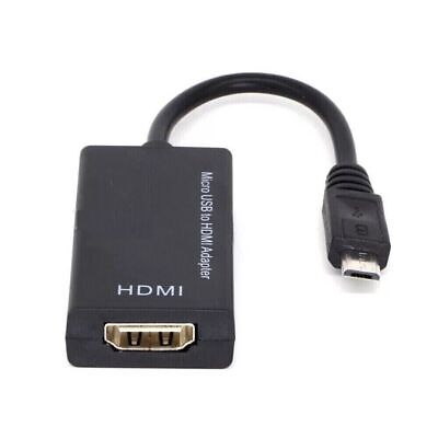 Universal MHL Micro USB To HDMI Cable 1080P HD TV Adapter For Android ...