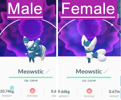 Pokemon Meowstic Evolution