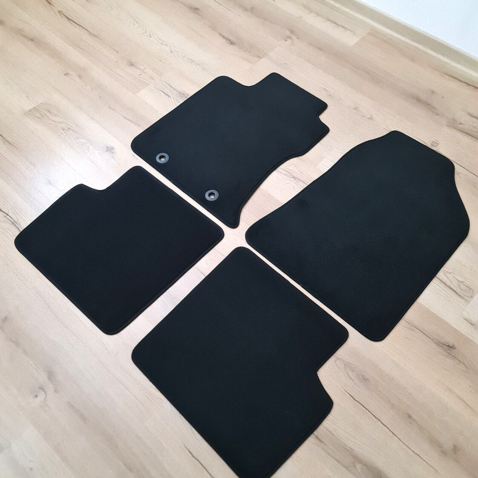 Car Floor Mats For Toyota Corolla Waterproof Black Carpet Auto Liners ...