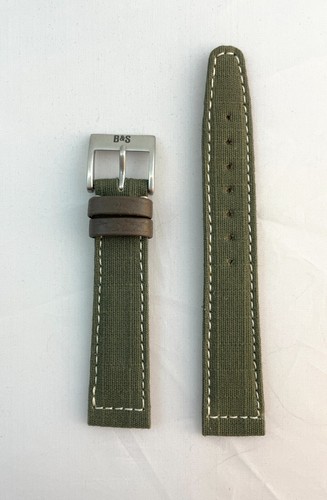 Bulang and Sons Ripstop Watch Strap 19 mm/16 mm at Steel Buckle | eBay
