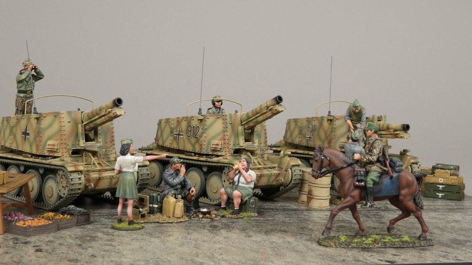THOMAS GUNN WW2 GERMAN ACCPACK126 GRILLE H CRICKET 15CM SELF PROPELLED ...