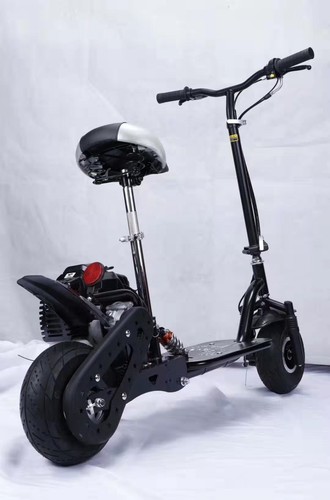 New Fast 49cc 2-Stroke Gas Scooter for Adult Long Rang 40KM 10'' Tire ...