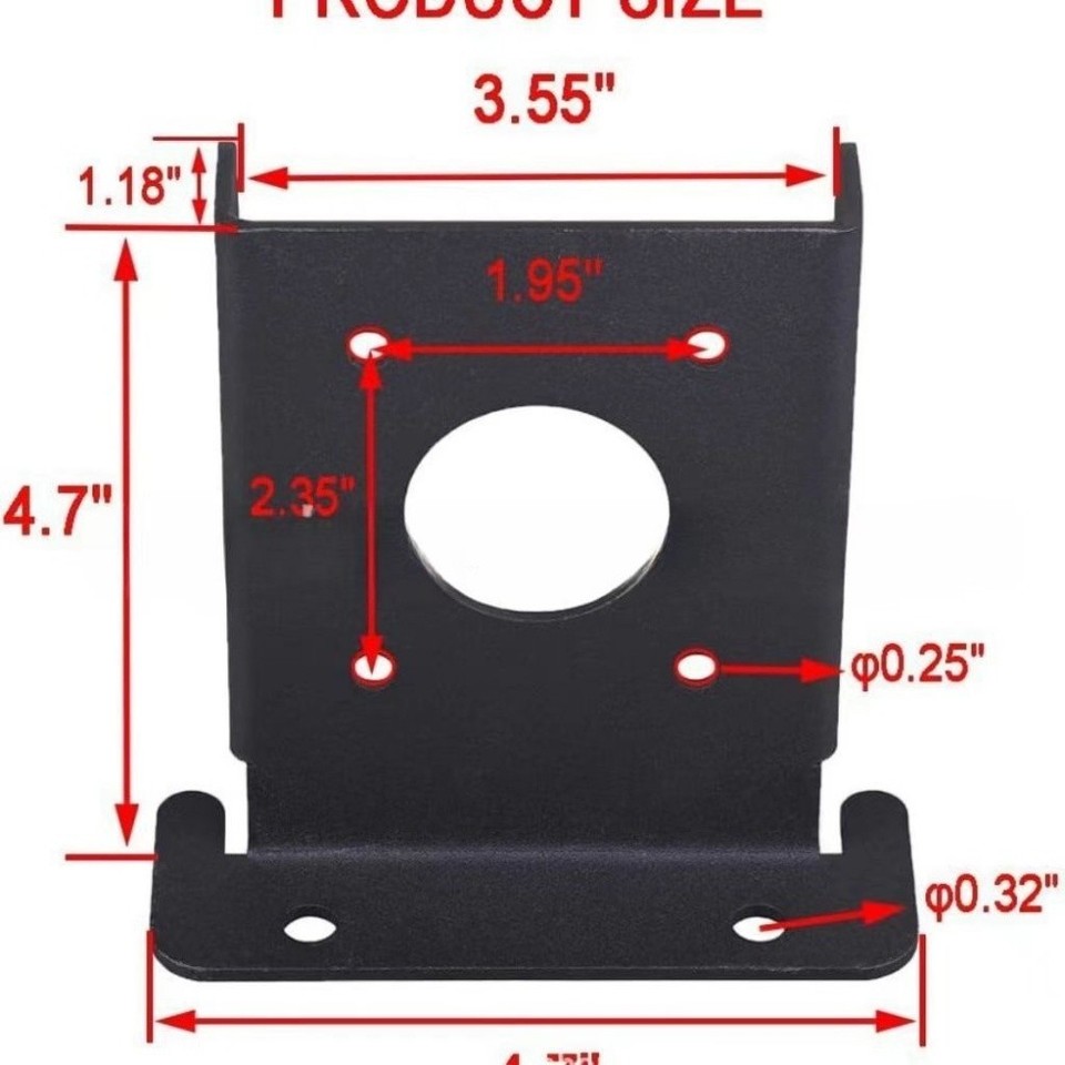 Adjustable Metal Post Base Brackets for 4x4 and 4x6 Wood Fence Post ...