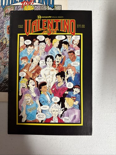 Valentino (1985 Renegade Press) # 1 - 3 🔥. Complete Series! | eBay