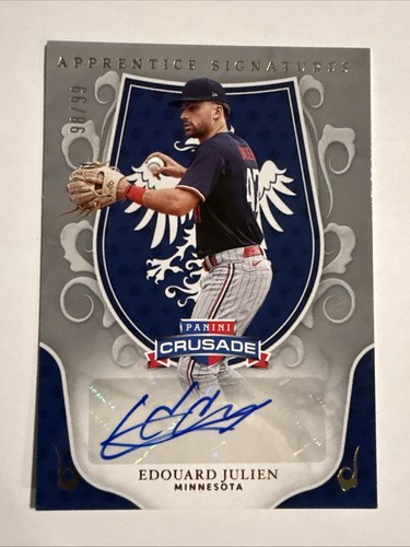 2024 Panini Crusade - Apprentice Signatures Edouard Julien #AS-EJN (AU ...