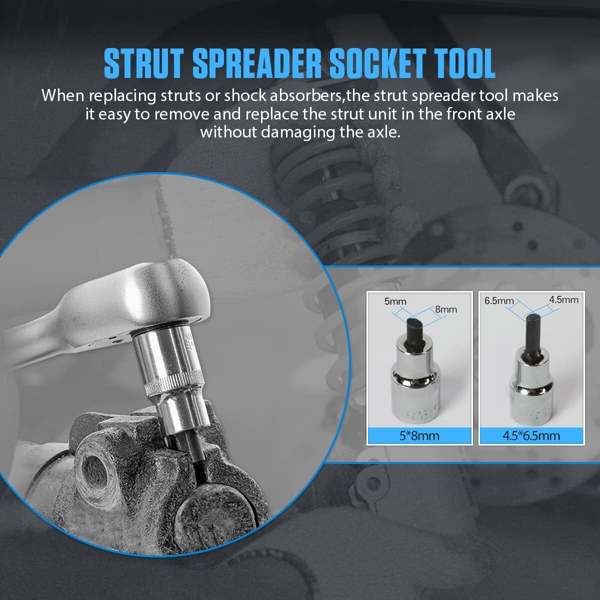 Strut Nut Socket Suspension Strut Spreader Socket Shock Absorber ...