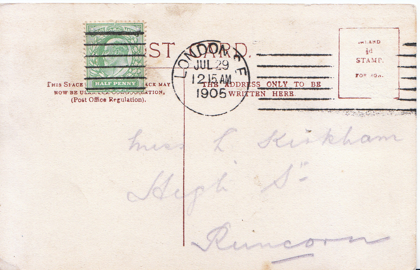Genealogy Postcard - Family History - Kirkham - High Street - Runcorn ...