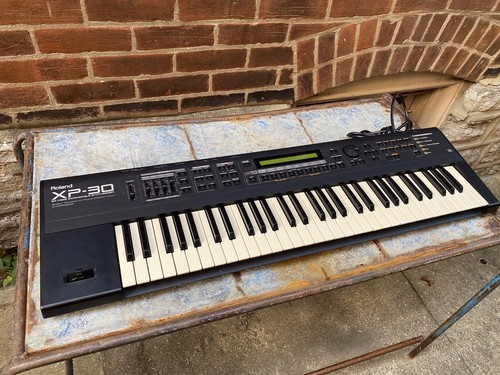 Vintage Roland XP-30 64 Voice Expandable Synthesizer - 61 Key Keyboard ...
