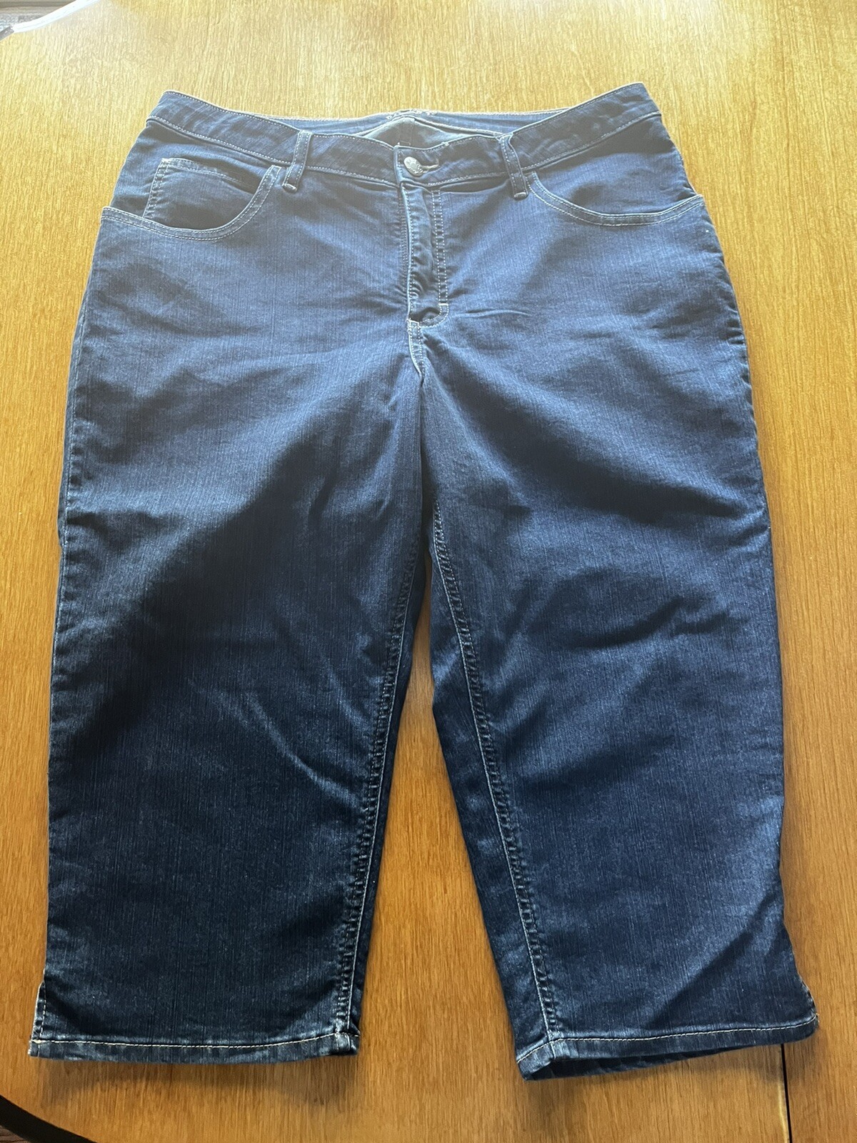 Riders Lee capris Jeans dark blue 16 | eBay