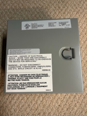 Gilbarco STP Isolation Box (PA02870000000) | eBay