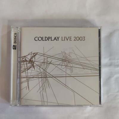 Coldplay : Live 2003 Alternative Rock 2 Discs DVD+ CD 724359901404| eBay