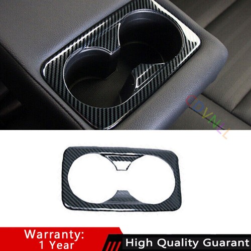 For Kia K3 Forte 2019-2024 Steel Carbon Fiber Rear Water Cup Holder ...