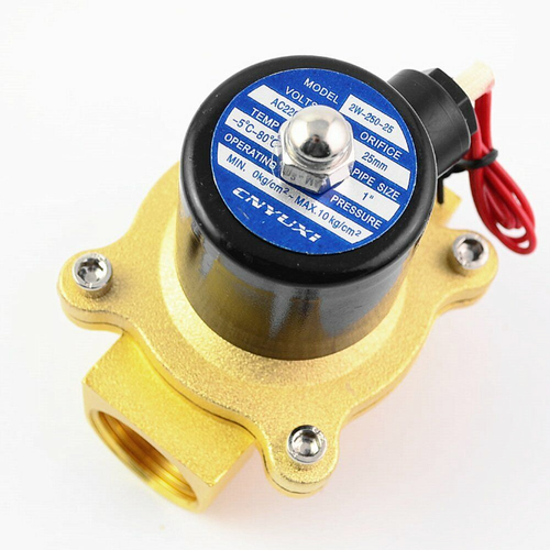 1PC 2W-250-25 DC24V 2 Way 2 Position Pneumatic 1" Water Solenoid Valves ...