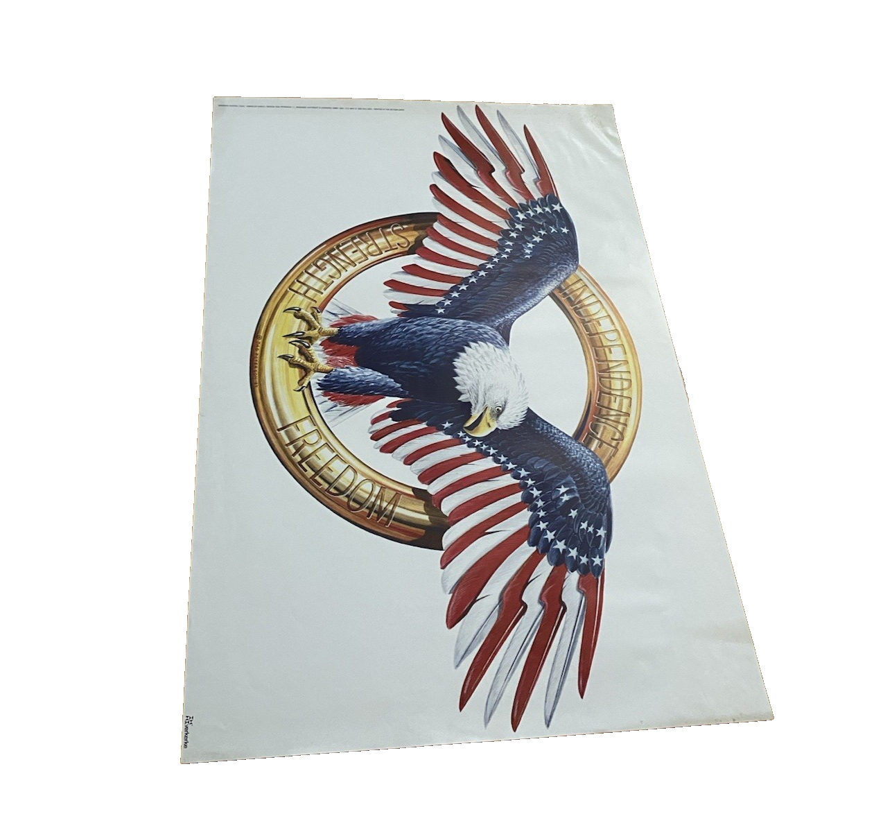American Eagle VERKERKE 6398 1983 Poster 36"X 24"Vintage | eBay
