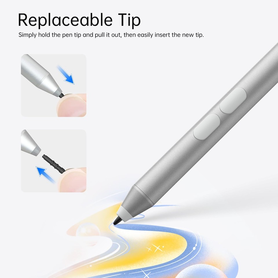 Microsoft Surface Pen for Surface Platinum Model 1896 (Bulk Packaging ...