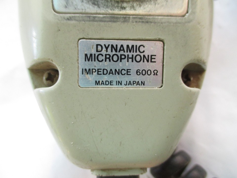 Kenwood Dynamic Speaker Microphone Mic, 600 ohm | eBay