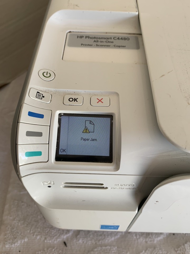 HP Photosmart C4480 All-In-One Inkjet Printer-FOR PARTS Or REPAIR | eBay