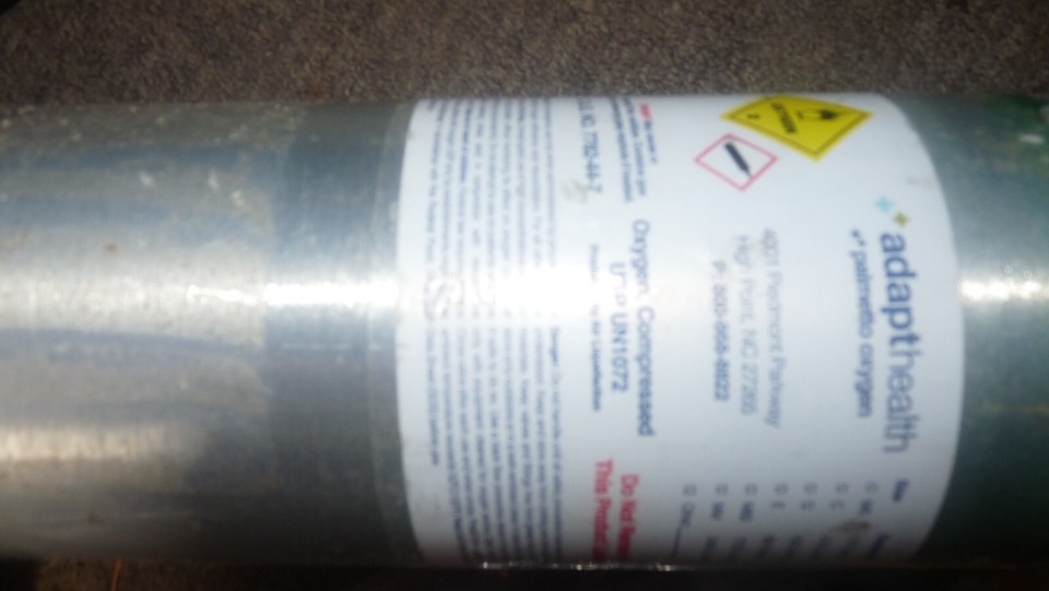 Medical Oxygen ‘E’ Cylinder Tank 680 Liter | eBay