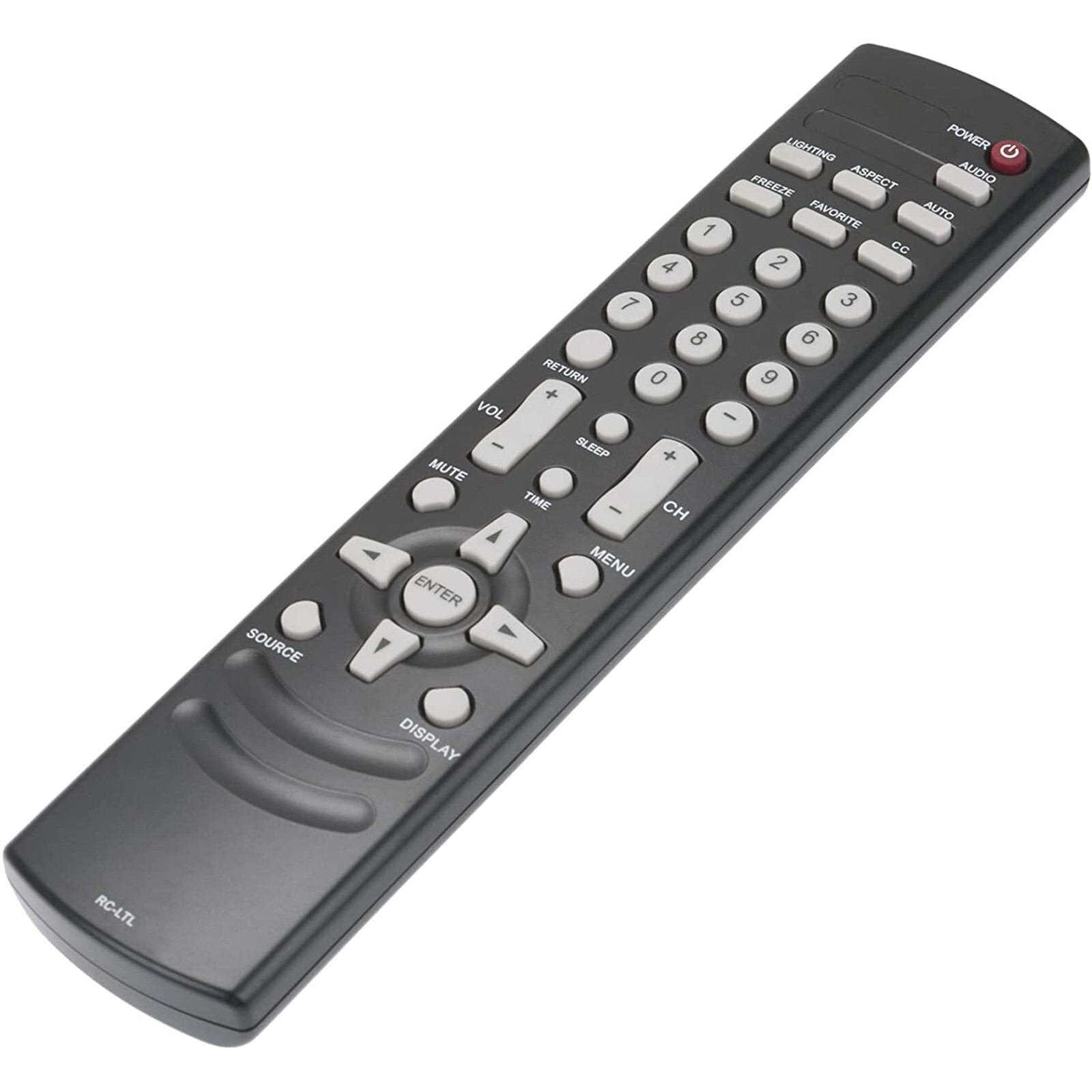 RC-LTL Replace Remote Control Fit for Olevia TV 227-S12 227V 232S 242V ...