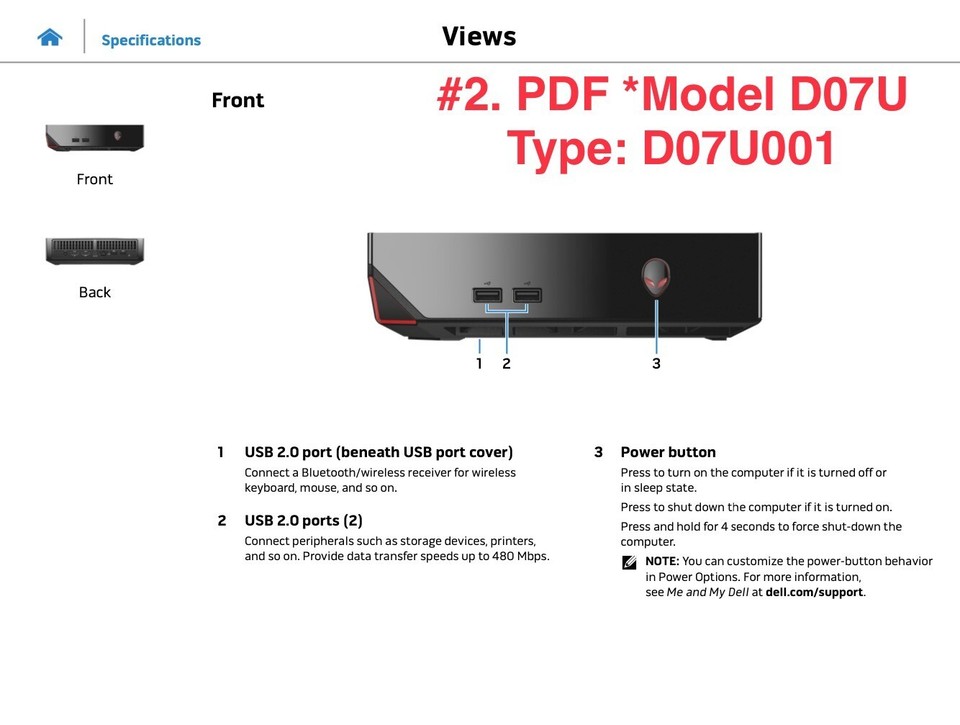 RARE 2016 Alienware Alpha R1 D07U PC Intel Core i3 KeyBoard Mouse New ...