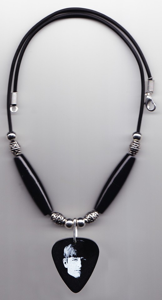 The Beatles Meet Ringo Starr Guitar Pick Necklace | eBay Australia