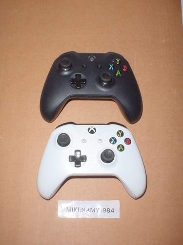 WHITE 1708 & BLACK 1708 wireless controllers- Microsoft XBOX ONE -PARTS/ REPAIR | eBay