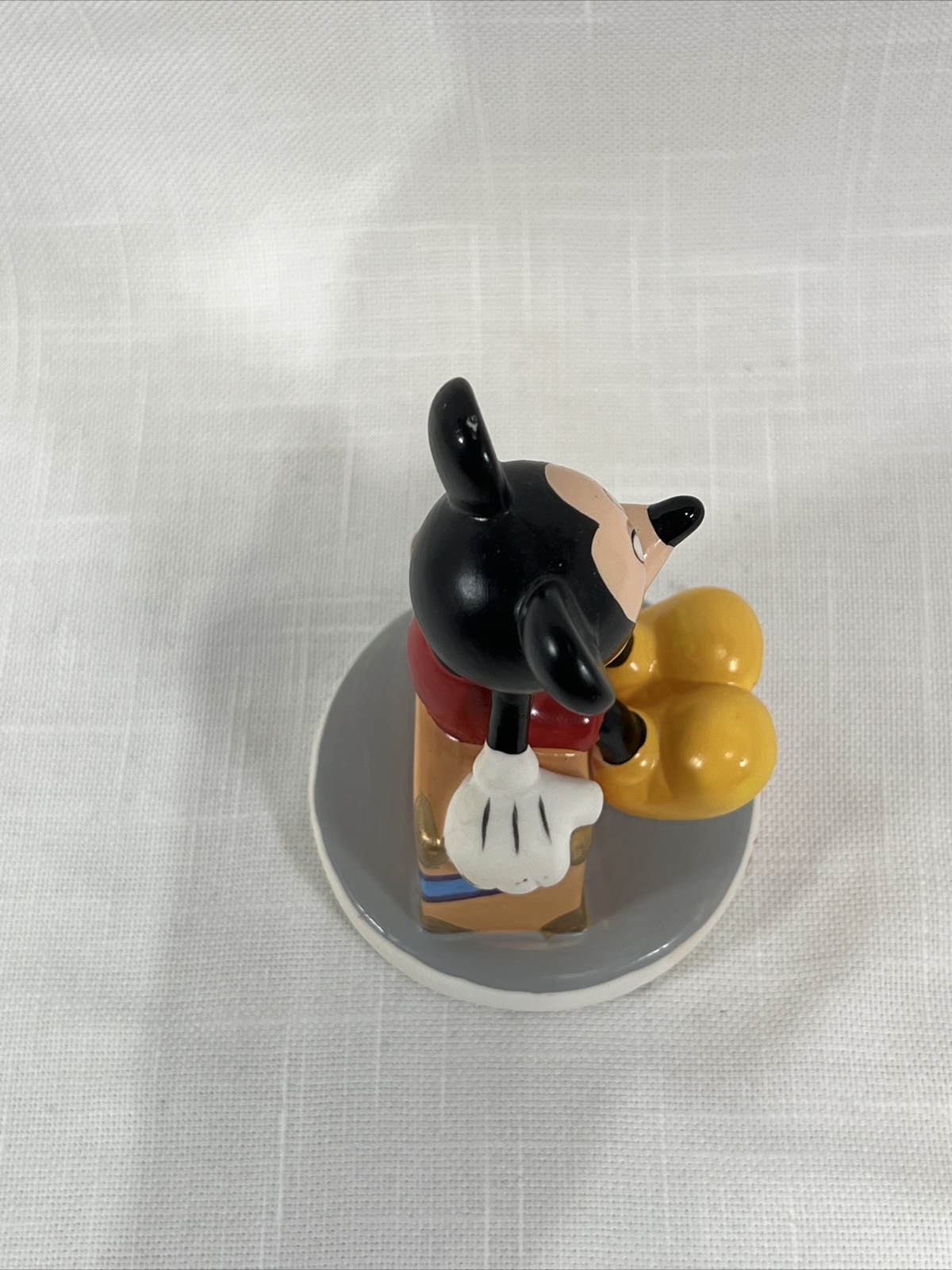 Disneyland Mickey Mouse 2010 Figure Porcelain Figurine Sitting 55th ...