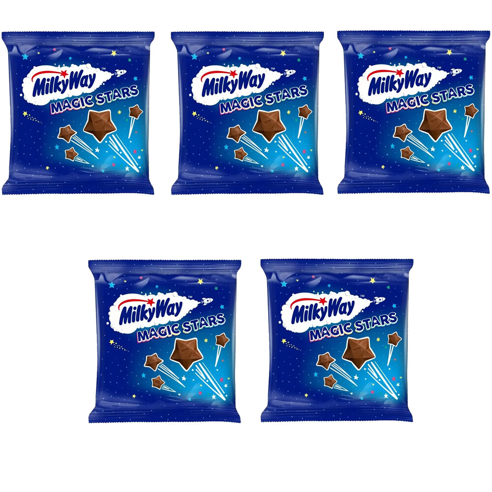 Milky Way Magic Stars Milk Chocolate Stars Perfect Xmas Treat -33g ...