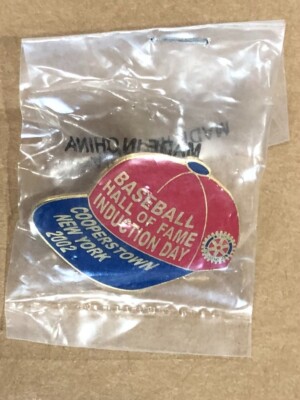 2002 Baseball Hall Of Fame HOF Induction Day Rotary Pin OZZIE SMITH ...