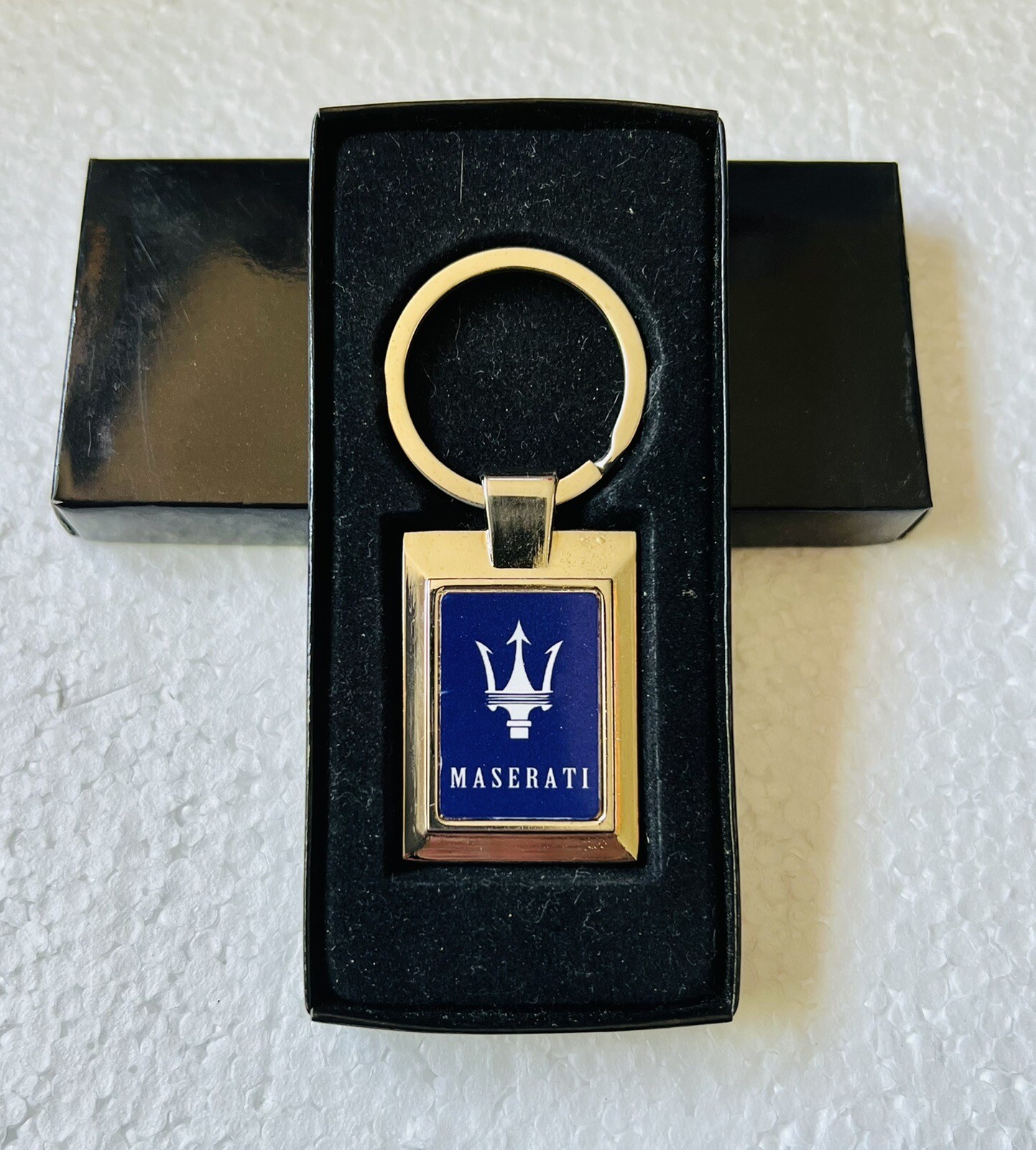 MASERATI Stainless Steel keyring Vehicle Logo Metal Keychain | eBay ...