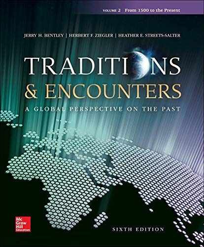 Traditions & Encounters: A Global - Paperback, by Bentley Jerry ...