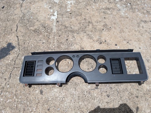 79-86 Ford Fox Body Mustang Dash Gauge Cluster Instrument Panel Trim ...