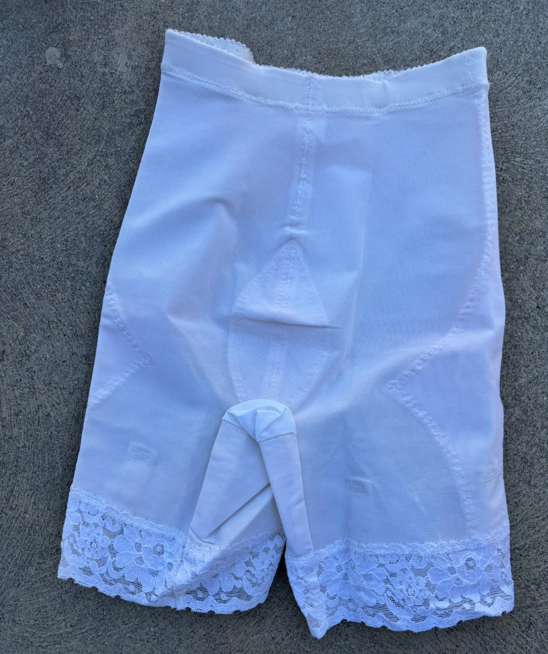 NIP VTG Figurette Long Leg Girdle Shaper w/Garters 2227 Size A XXS/XS ...