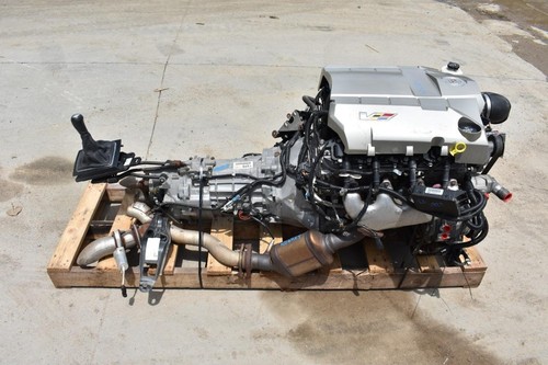 2005 CTS-V 5.7 LS6 ENGINE & TREMEC T56 MANUAL TRANSMISSION LIFTOUT SWAP ...
