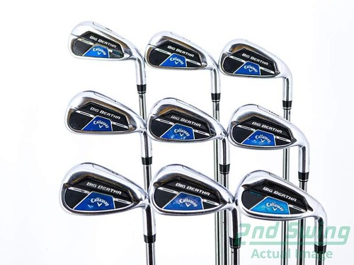 Callaway Big Bertha B21 Iron Set 4-PW AW LW Graphite Regular Right STD ...