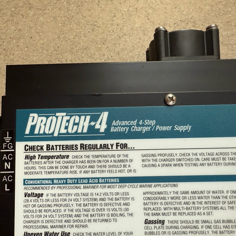 Marine Pro Mariner Protech-4 1230 Battery Charger Part#61230 | eBay