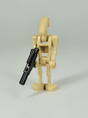 LEGO Star Wars Battle Droid B1 Minifigure Tan sw0001c Gunmetal Gray W ...