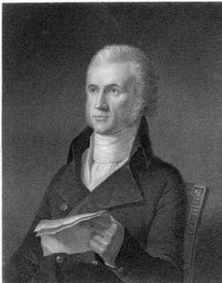 North Carolina Founding Father WILLIAM RICHARDSON DAVIE 1865 Art Print ...