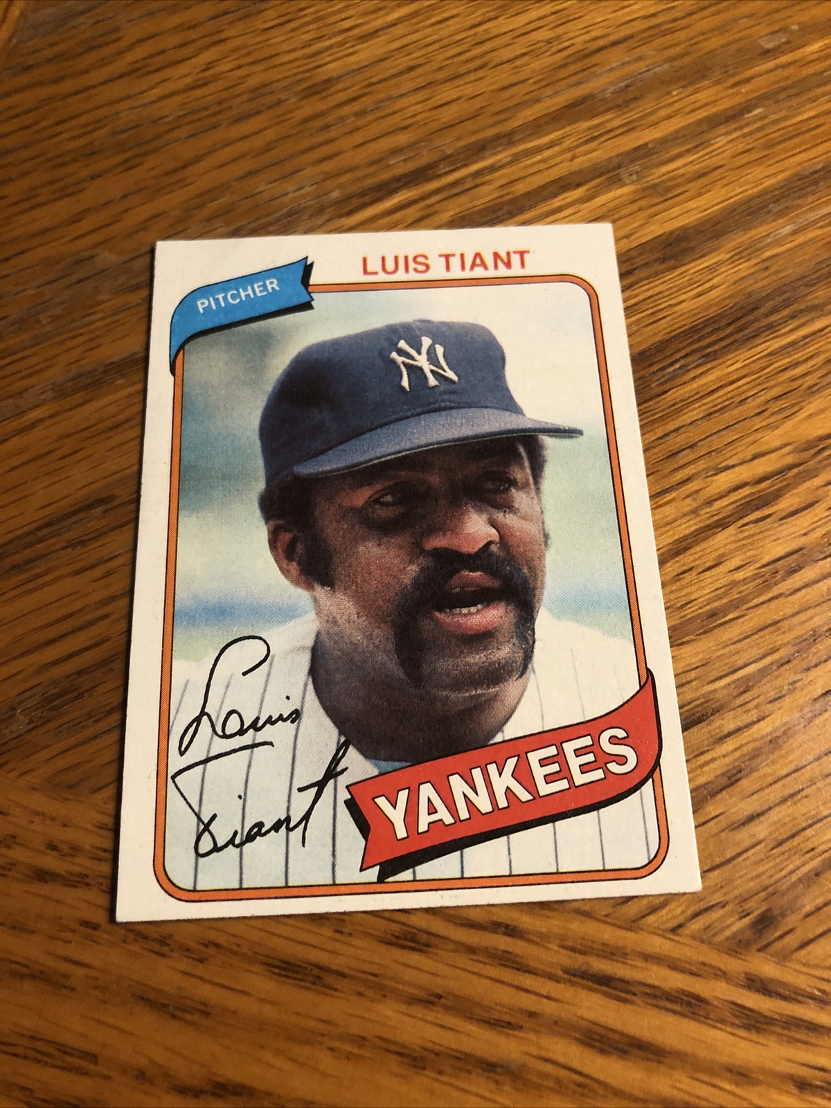 1980 Topps #35 Luis Tiant New York Yankees Baseball Card | eBay