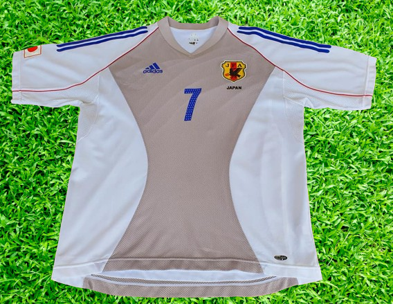 JAPAN 2002 WORLD CUP KOREA-JAPAN NAKATA 7 ADIDAS AWAY JERSEY L | eBay UK